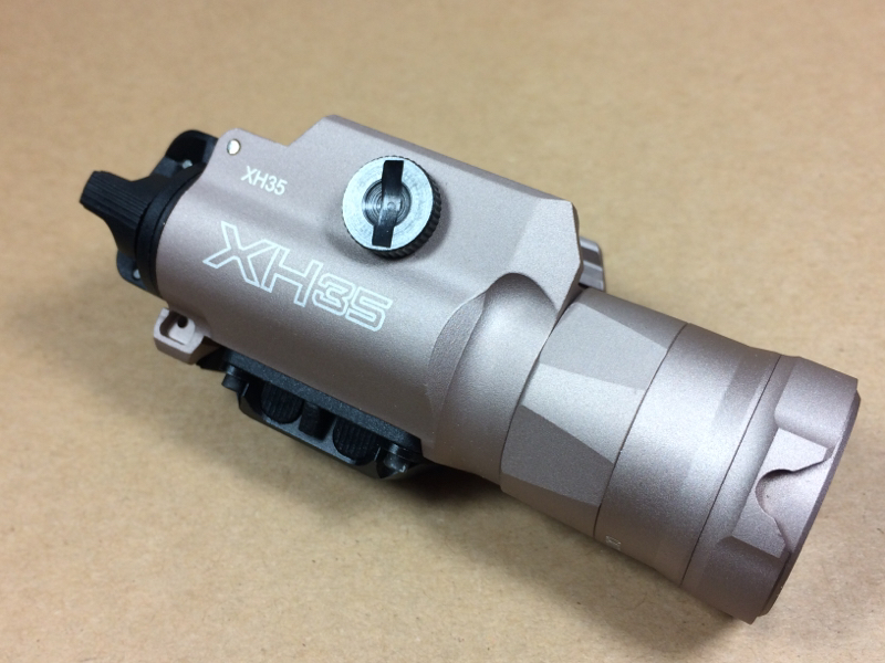 SOLD Surefire 1000 Lumen Replica XH35 Tan Pistol Light | HopUp Airsoft