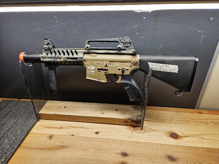 SOLD ️ custom built m4 "Stubby" AEG. QUICK CHANGE GEARBOX | HopUp Airsoft