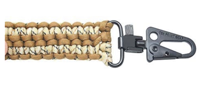 SOLD Realtree Paracord 2 Points Gun Sling 550 Adjustable w/Swivels and ...