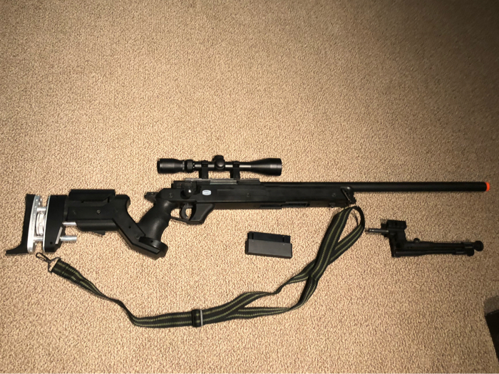 Mauser SR Pro Bolt Action Sniper Rifle | HopUp Airsoft