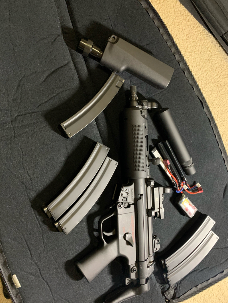 SOLD VFC MP5 WITH RETRO ARMS GEARBOX | HopUp Airsoft