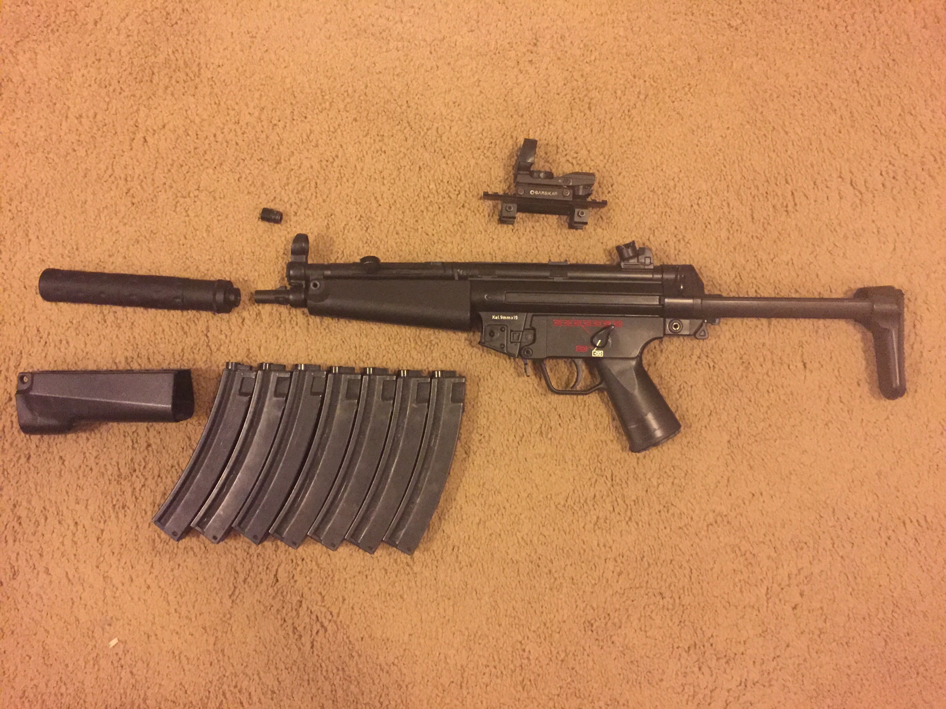 SOLD ICS MP5 btc spectre and more | HopUp Airsoft