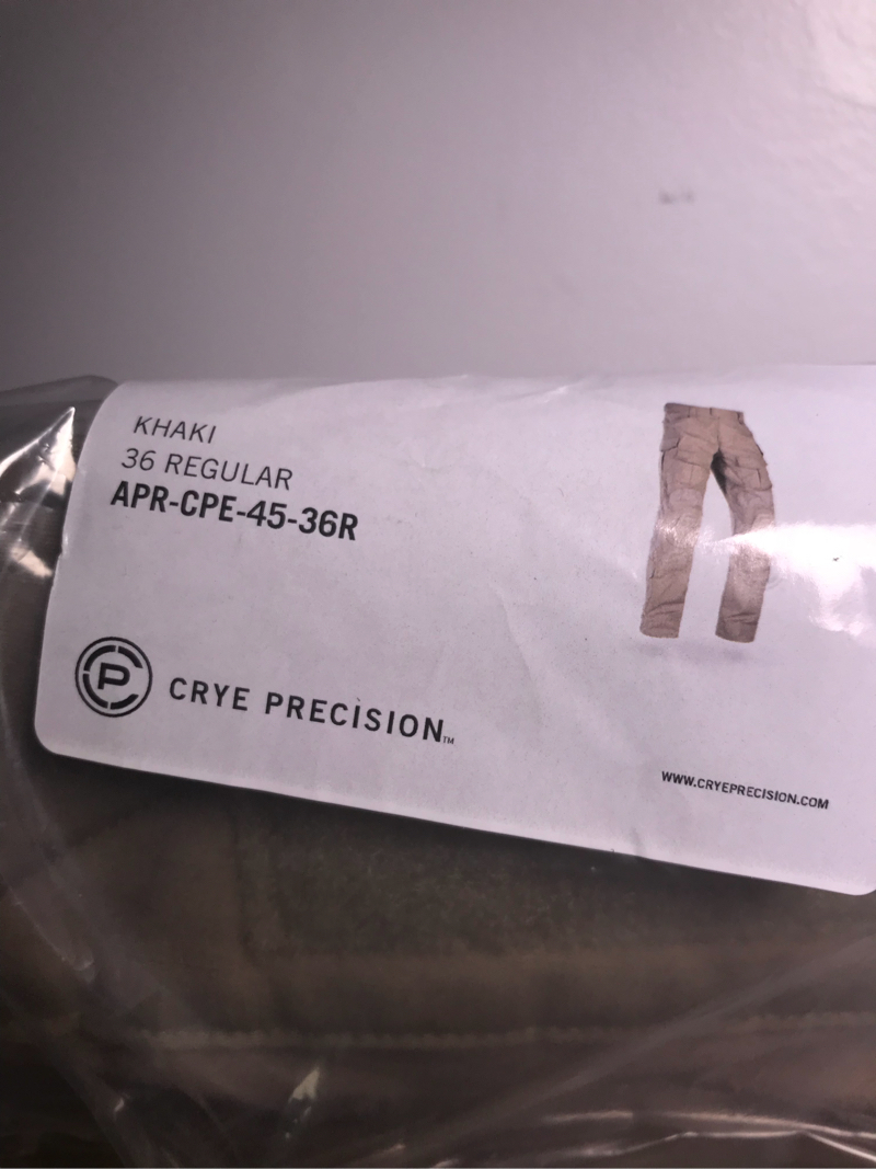 SOLD BRAND NEW Crye Precision G3 Pants (size 36 / Khaki) | HopUp Airsoft