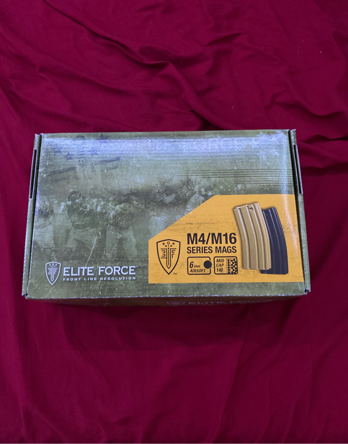 10x Elite Force 140rd Mid-Cap M4/M16 Mags | HopUp Airsoft