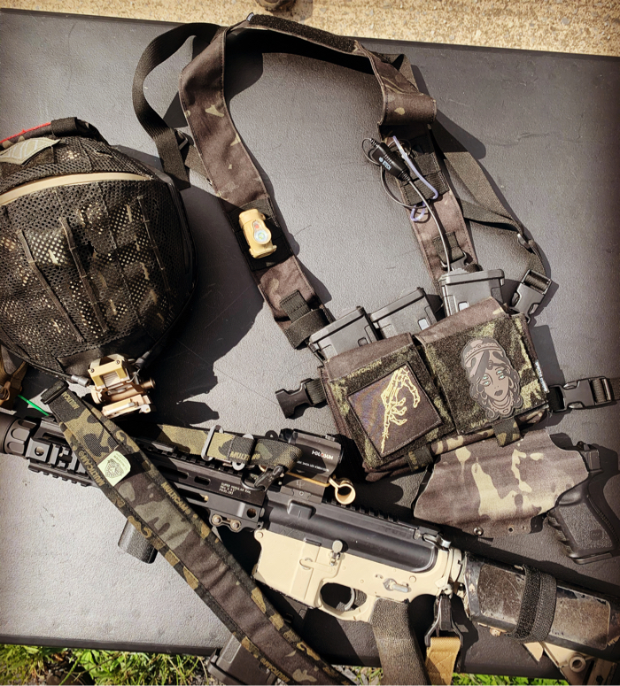 SOLD spiritus mcb chest rig | HopUp Airsoft