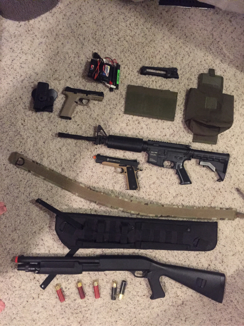 SOLD Huge lot. ( ics, kwa, elite force, tri shot, Lbx, BFG... ) | HopUp ...