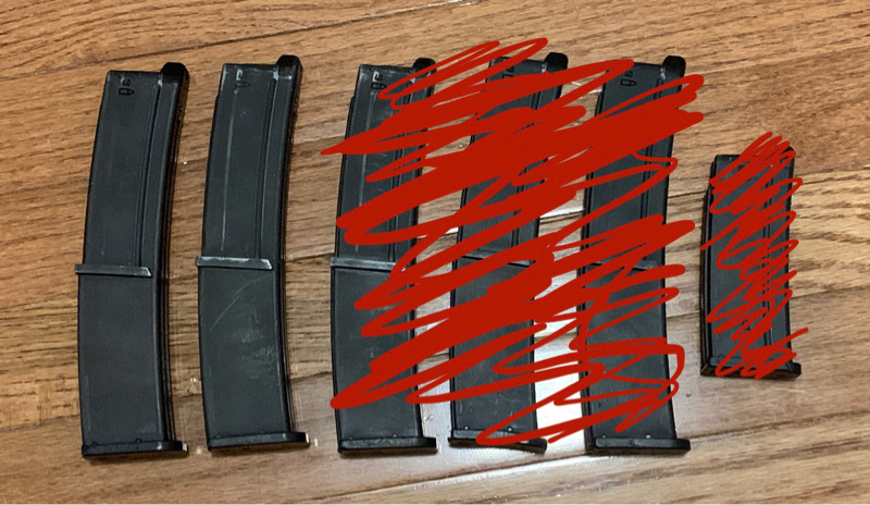 SOLD MP7 GBB Mags | HopUp Airsoft