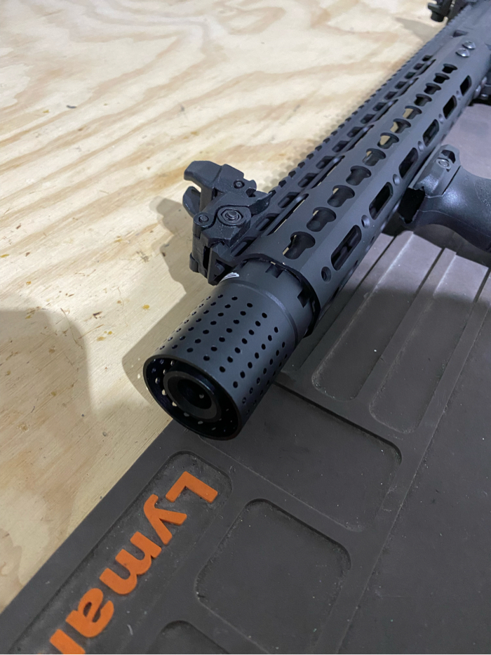 SOLD Blast Shield/muzzle brake | HopUp Airsoft