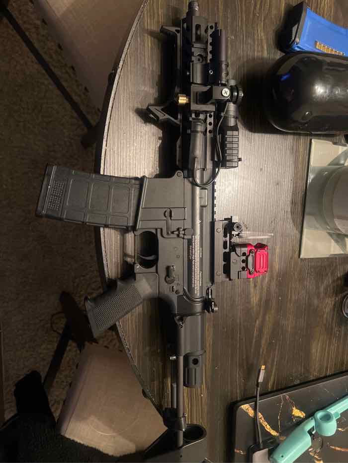 First Strike T15 M4 Rifle with scope flashlight and runcam | HopUp Airsoft