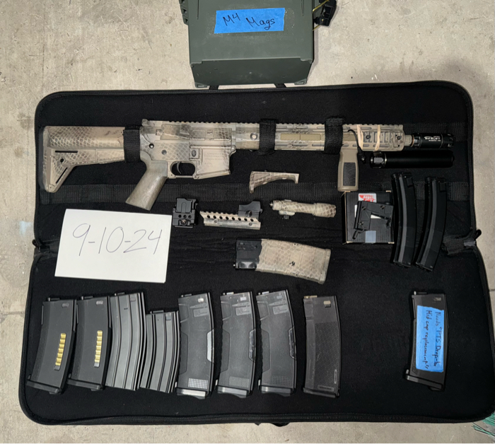 EMG Umbrella Corp M4 + Accessories [CA] [LOCAL PICK UP ONLY] | HopUp ...