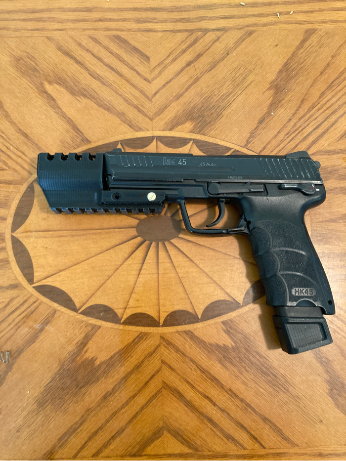 Custom John Wick hk45 pistol super neat 🚨 | HopUp Airsoft