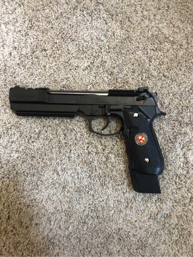 SOLD WE-Tech Barry Burton Custom Biohazard M9 GEN II Limited Edition ...