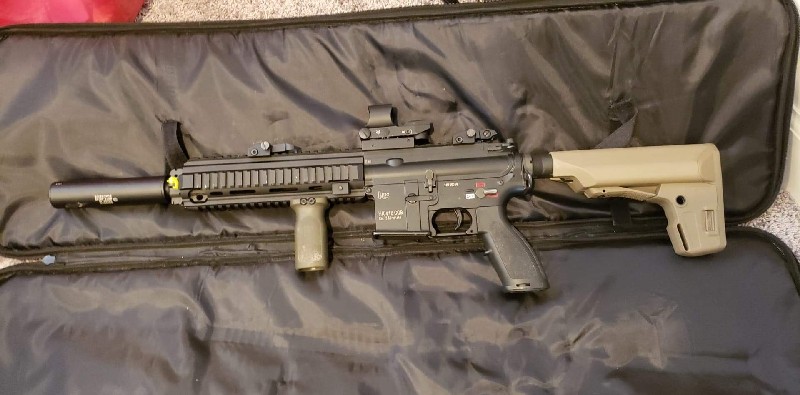 SOLD EF HK 416CQB tech by Dan Bloomquist | HopUp Airsoft