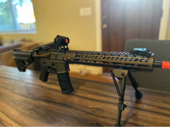 Elite Force/VFC Avalon Gen2 VR16 Saber Carbine M4 AEG Rifle w/ M-LOK ...