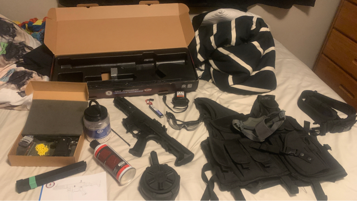 Full Airsoft Set, Pistol Not Included, Vest and Mags Included | HopUp ...