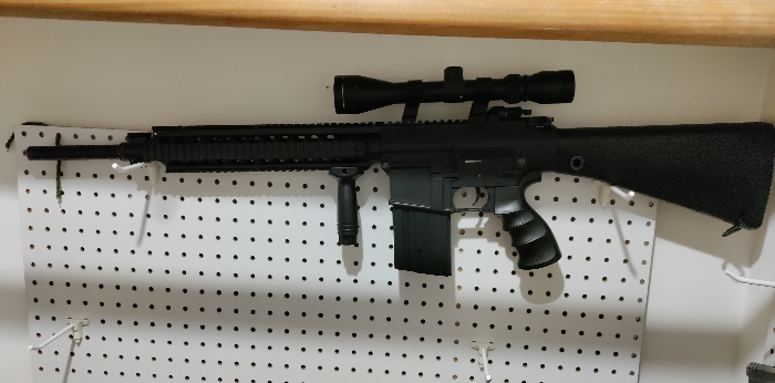 SOLD Matrix SR-25 with upgraded air nozzle | HopUp Airsoft