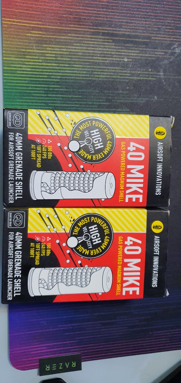 SOLD Granada 40 Mike Roja | HopUp Airsoft