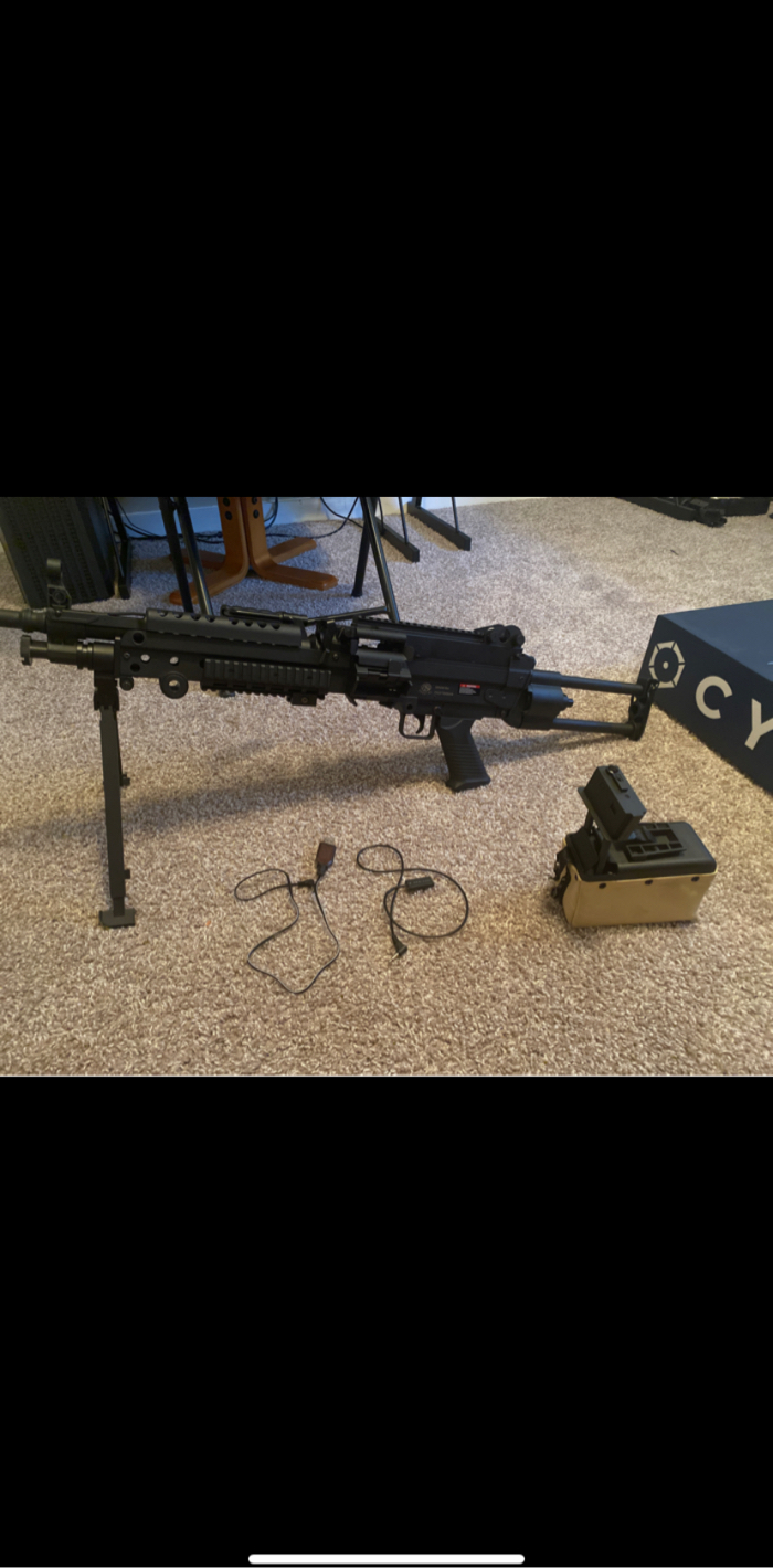SOLD M249 feather weight | HopUp Airsoft