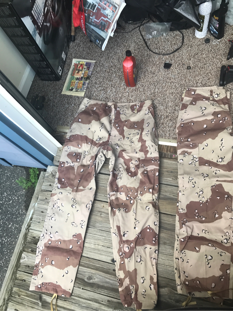 SOLD 6 color dcu/ Chocolate chip pants. | HopUp Airsoft