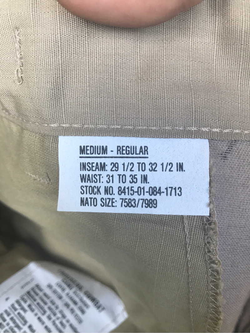 SOLD 6 color dcu/ Chocolate chip pants. | HopUp Airsoft