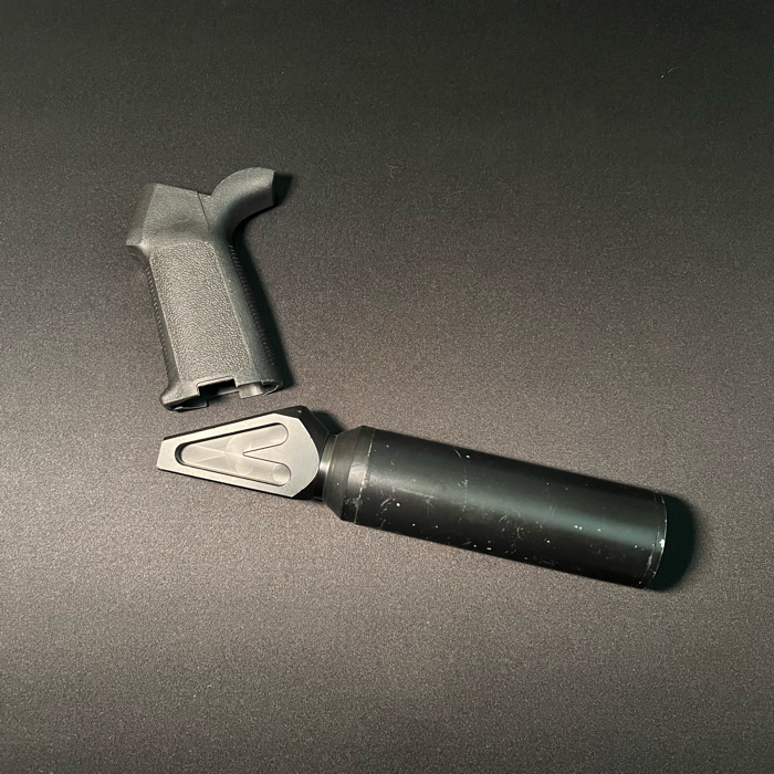 SOLD Aluminum AEG tank grip | HopUp Airsoft