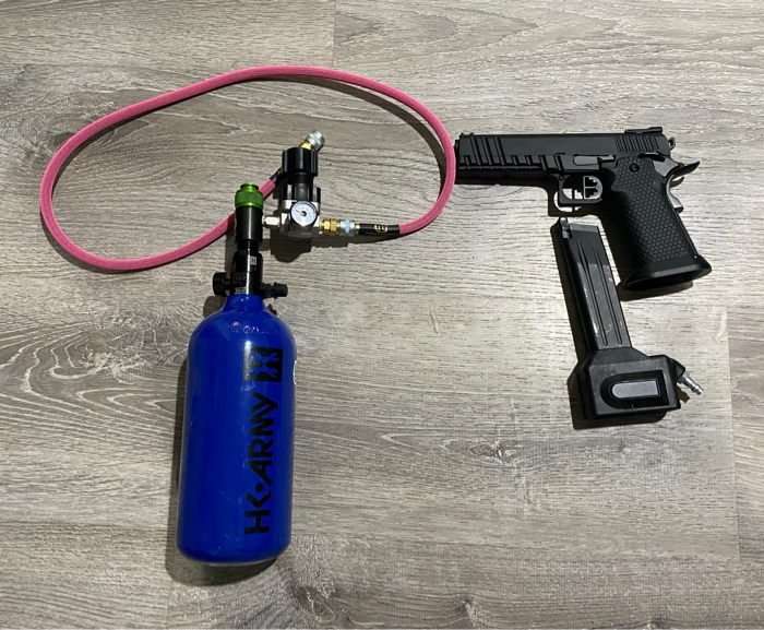 SOLD AW Customs Hi capa HPA setup | HopUp Airsoft