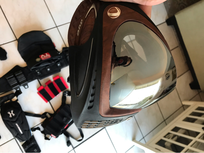 SOLD SPEED QB COMPLETE GEAR SET DYE MASK CHEST RIG PADS & Speedqb Belt ...