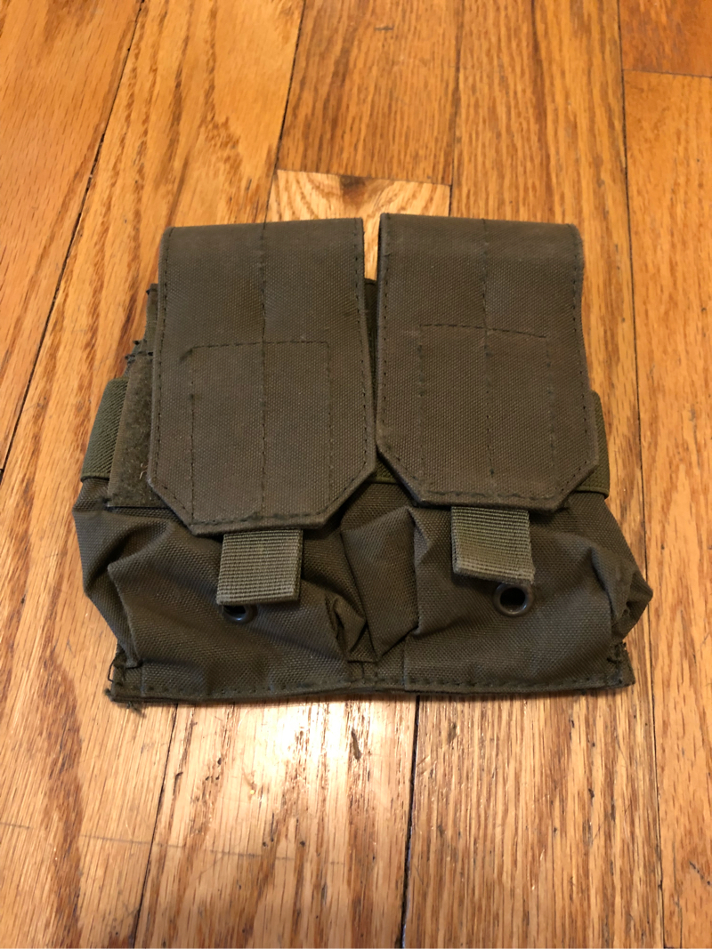 SOLD Diamond Tactical Double M4 Pouch (OD Green) | HopUp Airsoft