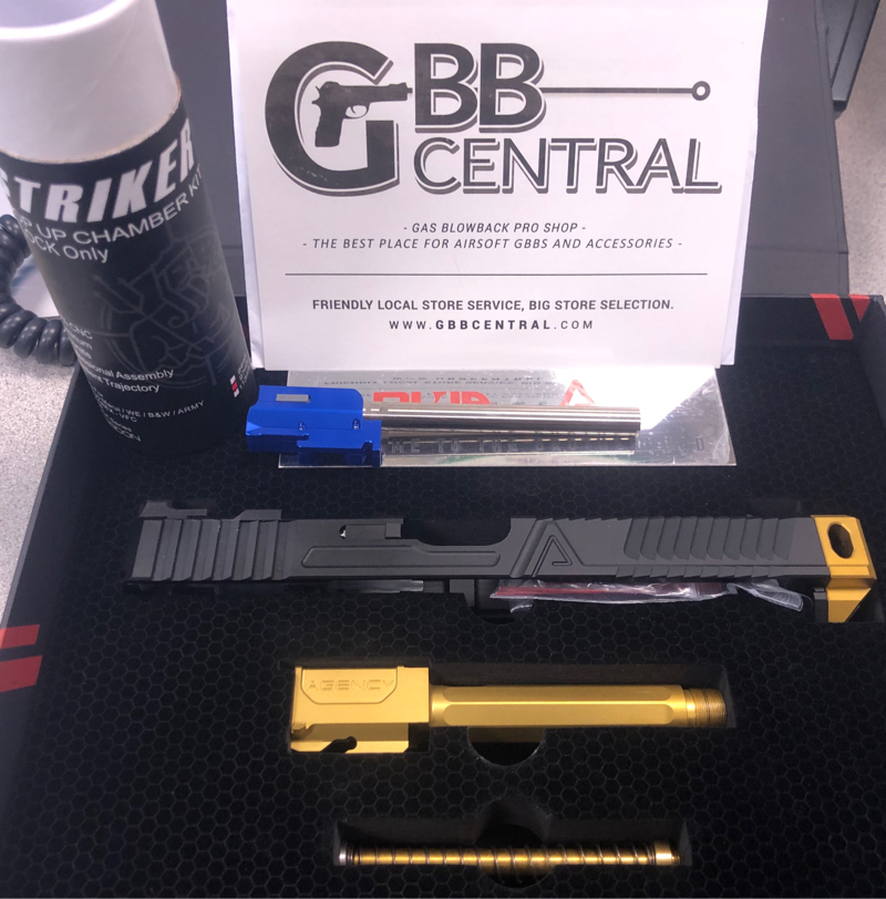 SOLD RWA Agency Arms NOC Slide for Tokyo Marui G17 Glock | HopUp Airsoft