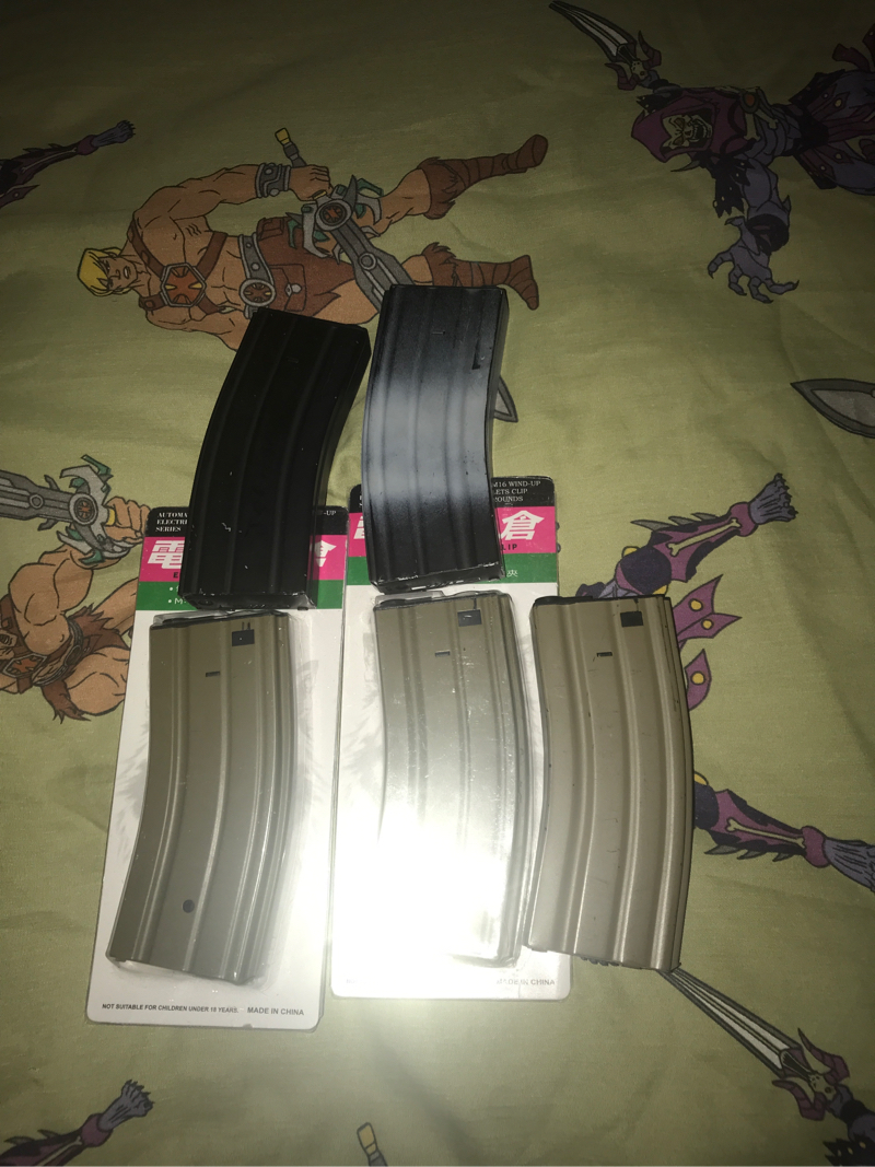 SOLD 5 high cap mags | HopUp Airsoft