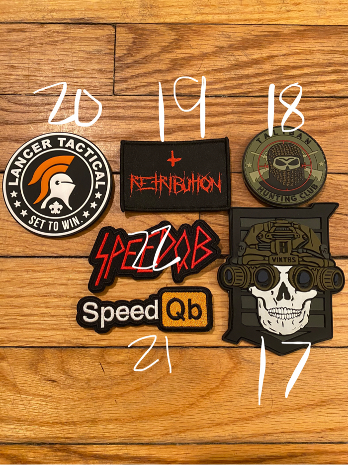 Mag, sight, stock, grips, igl, tracers, plate carrier, drop pouch ...