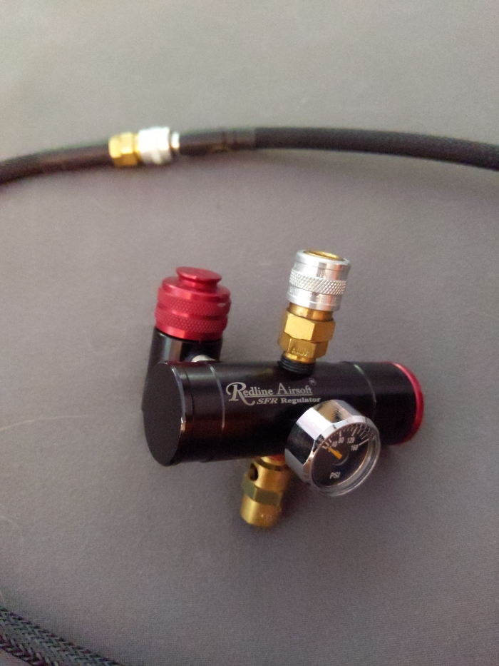 SOLD SFR redline regulator + hpa line | HopUp Airsoft