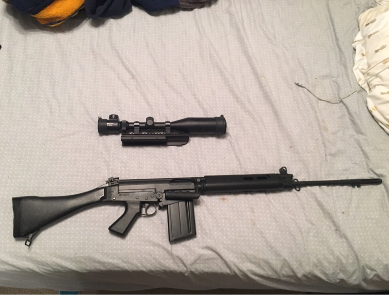 SOLD ARES L1A1 FAL SLR (PACKAGE DEAL) *4 Mags* *2 batteries* | HopUp ...