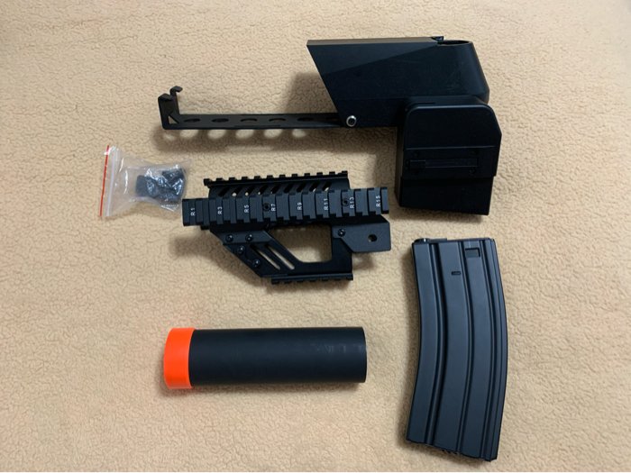 SOLD Matrix Terminator Conversion Kit for P90 Series Airsoft AEG Rifle ...