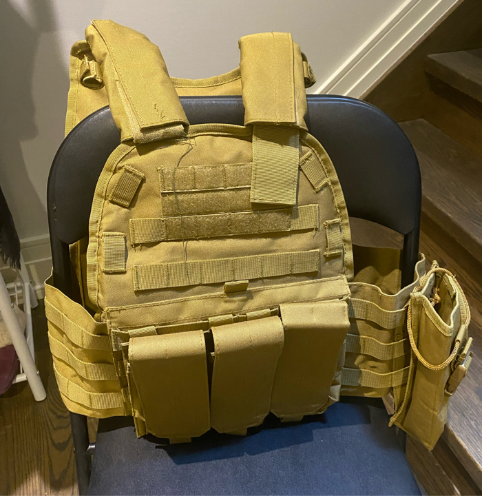 SOLD Tan JPC Style Plate Carrier | HopUp Airsoft