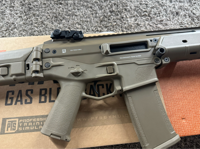 PTS Masada Airsoft GBB Rifle (Dark Earth) | HopUp Airsoft