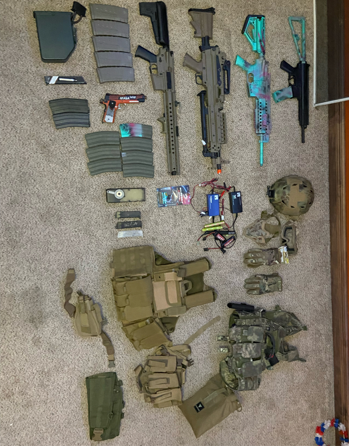 ENTIRE AIRSOFT COLLECTION | HopUp Airsoft