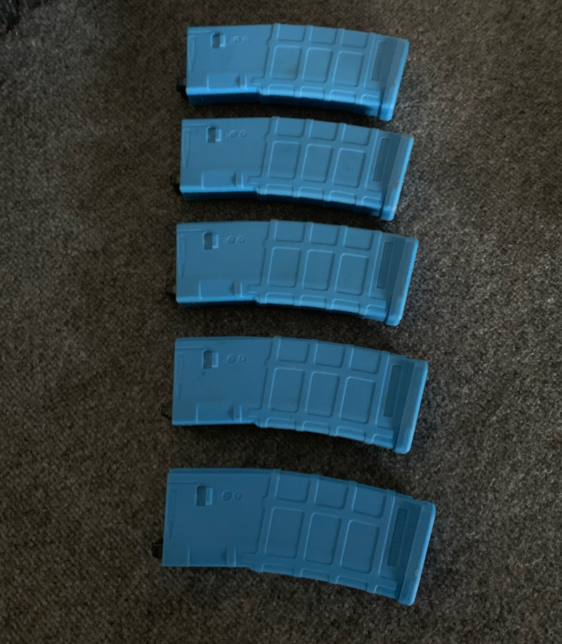 SOLD Systema PTW Blue Pmags | HopUp Airsoft
