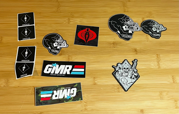 SOLD GMR Stickers | HopUp Airsoft