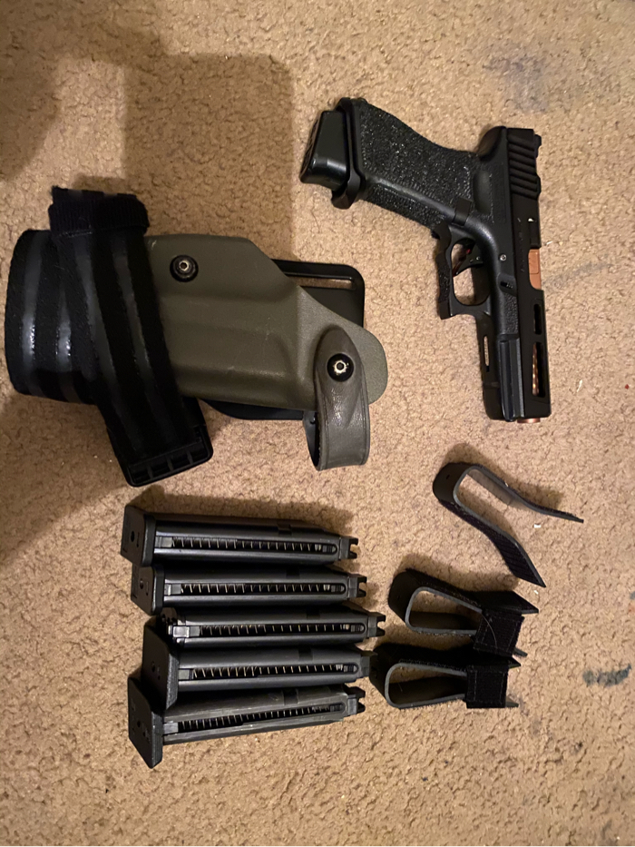 SOLD TM glock 17 with ZEV kit | HopUp Airsoft