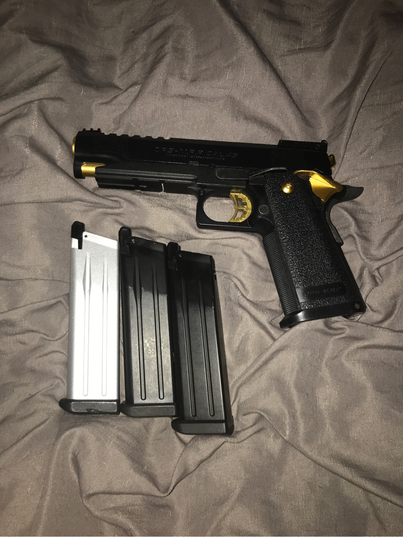 SOLD Tokyo Marui Gold Match Hi-Capa | HopUp Airsoft