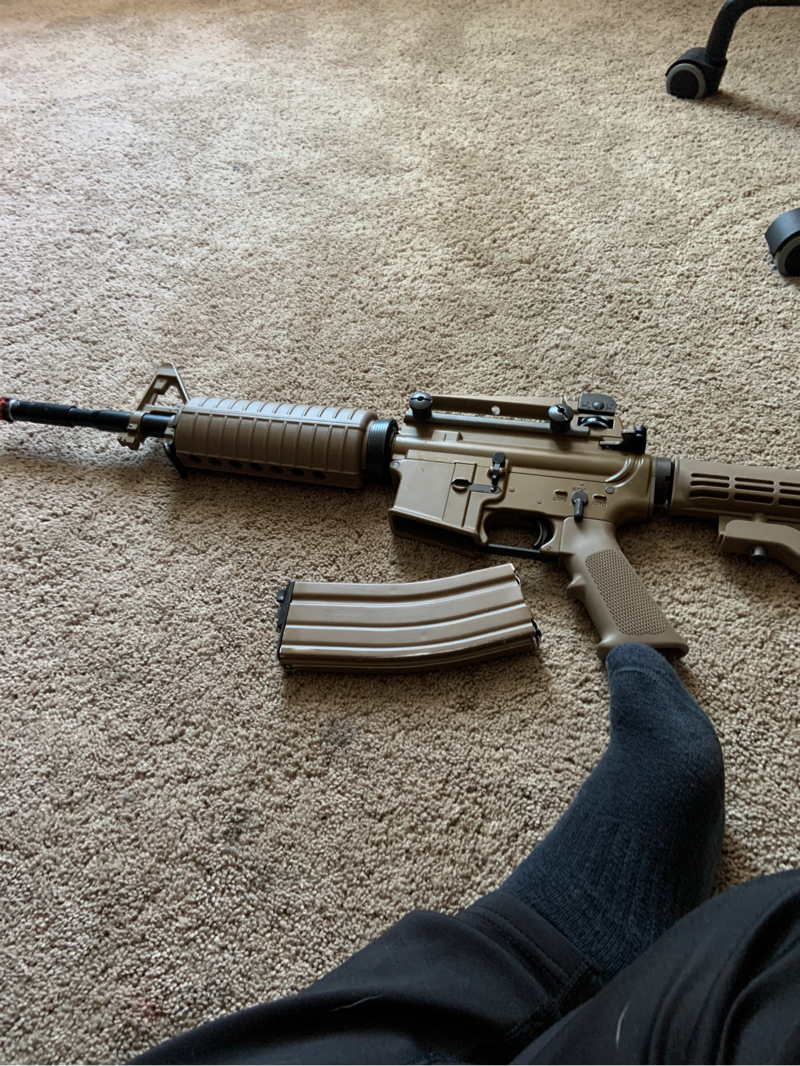 SOLD Gas blowback M4 we tech | HopUp Airsoft