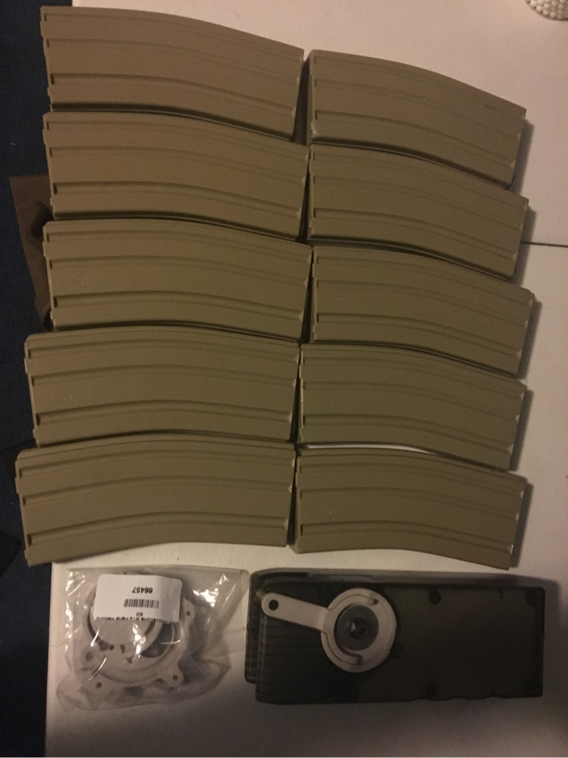 SOLD Odin speed loader and M4 mid cap mags | HopUp Airsoft