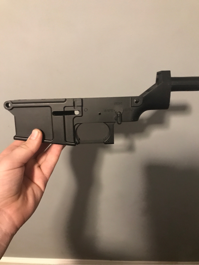 SOLD *SR25 Full Metal Lower Reciever! | HopUp Airsoft