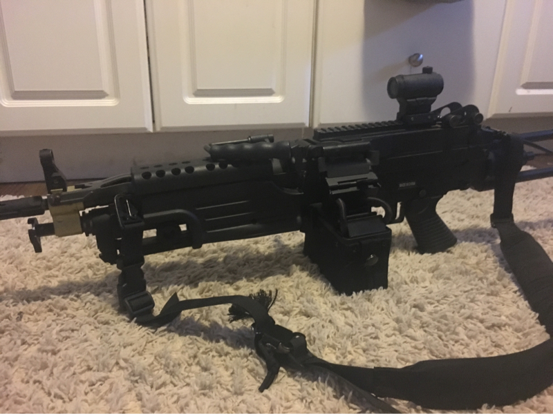 SOLD rhop HPA M249 for rehome | HopUp Airsoft