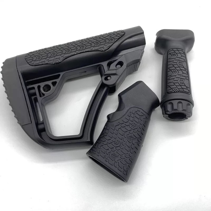 SOLD Airsoft Daniel Defense Stock, Pistol Grip and Vertical Grip Set ...