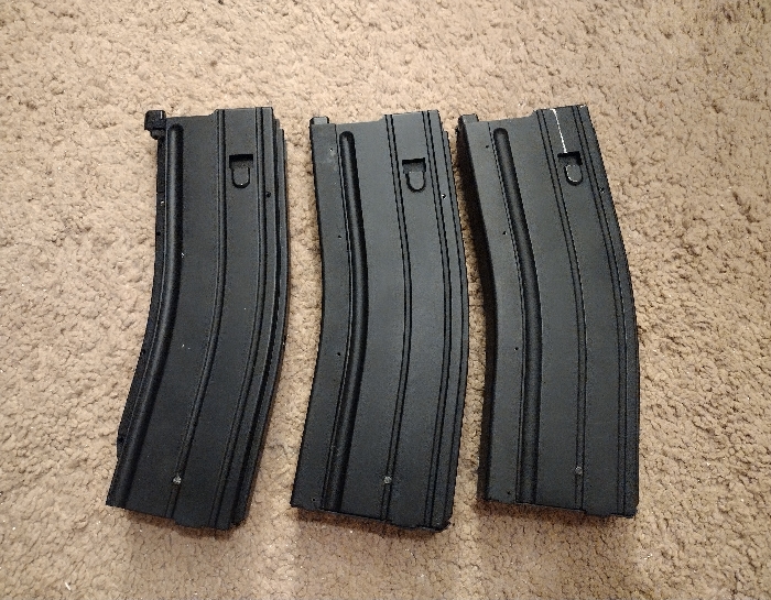 SOLD 3 BONEYARD Golden eagle/matrix/wa gbbr mags | HopUp Airsoft