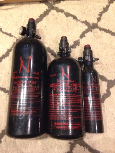 SOLD Airsoft 3 ninja tanks slp and regular tank | HopUp Airsoft