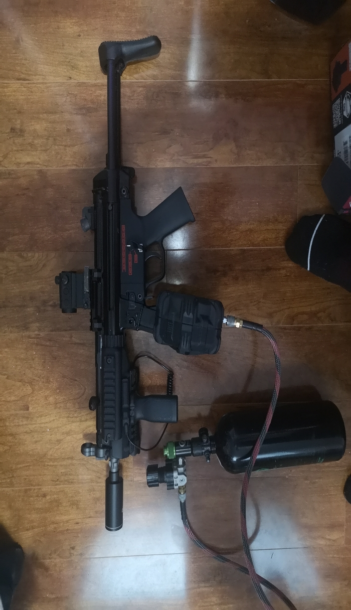 SOLD WE Apache A3 MP5 w/ hpa drum | HopUp Airsoft
