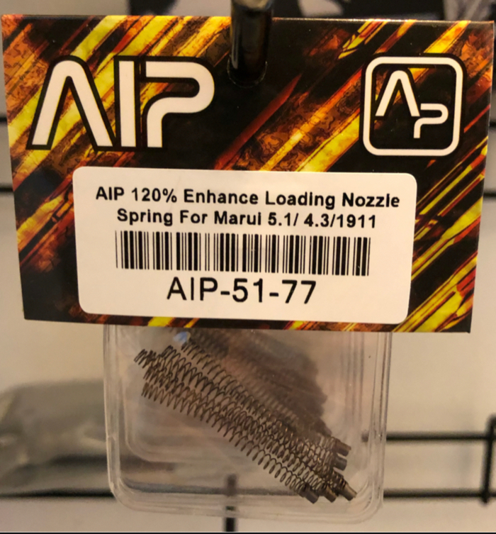 SOLD AIP 120% Nozzle Springs for Hi Capa & 1911 | HopUp Airsoft